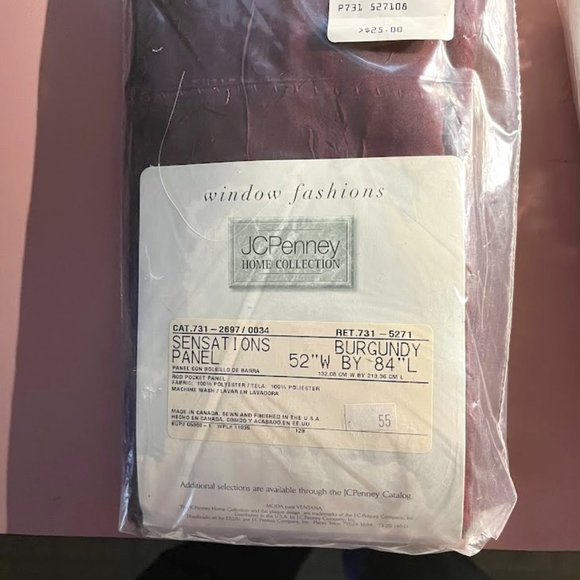 jcpenney | Other | Jc Penny Window Sheers See Thru | Poshmark